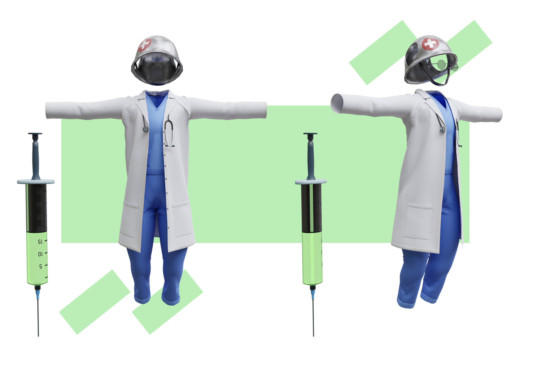 Darcow - VRCHAT ready doctor suit