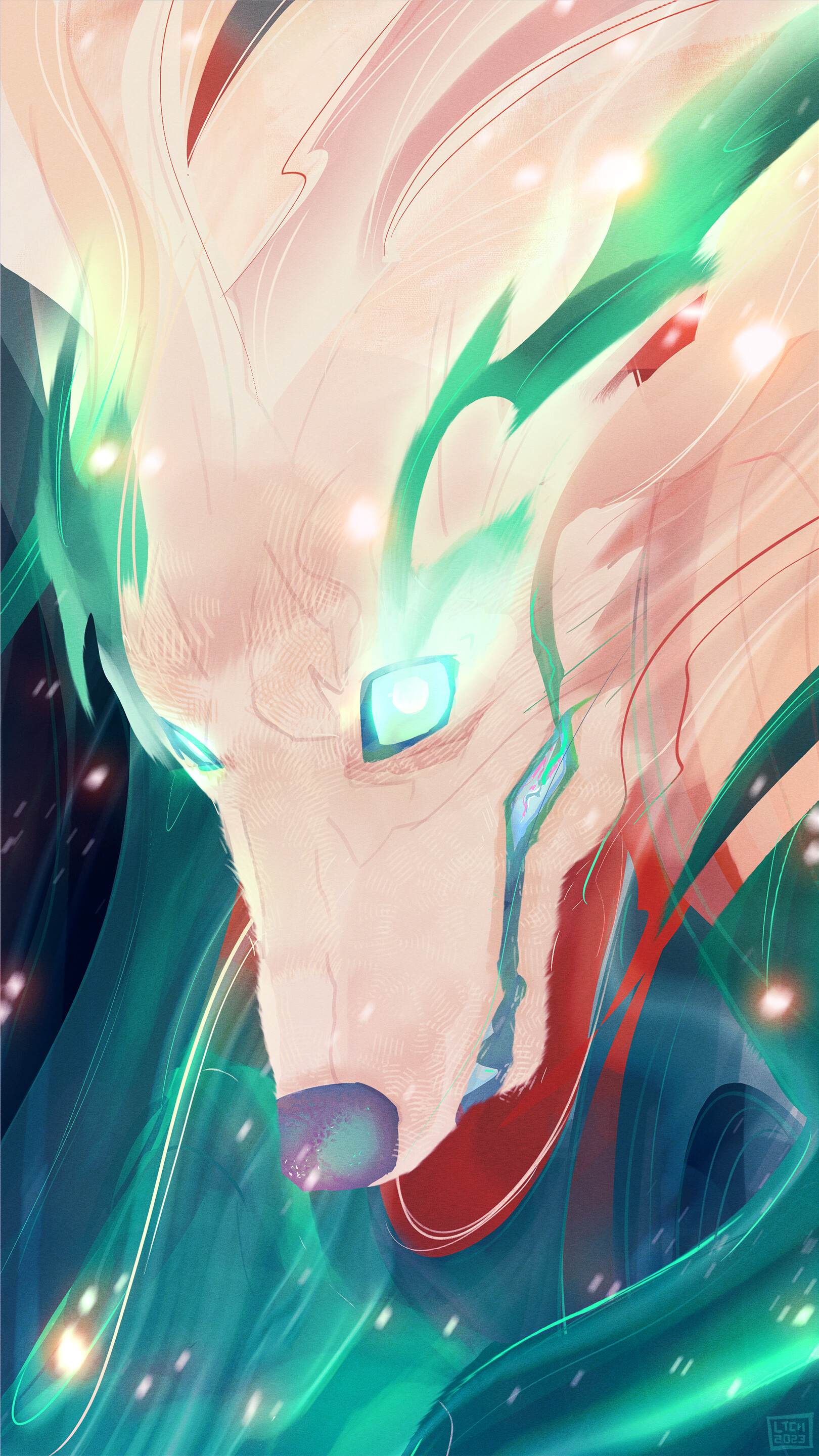 ArtStation - Spirit Wolf