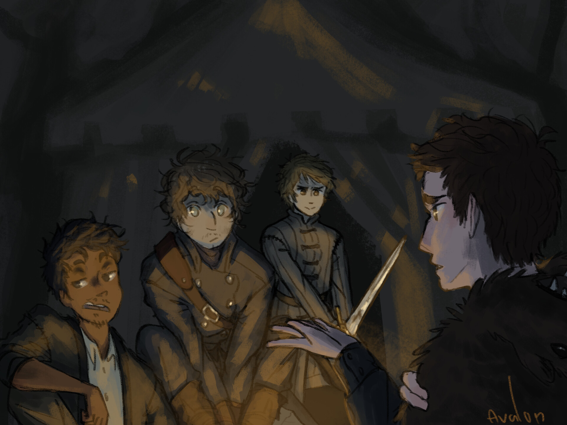 ArtStation - Caliter - TTRPG session 3 and 4