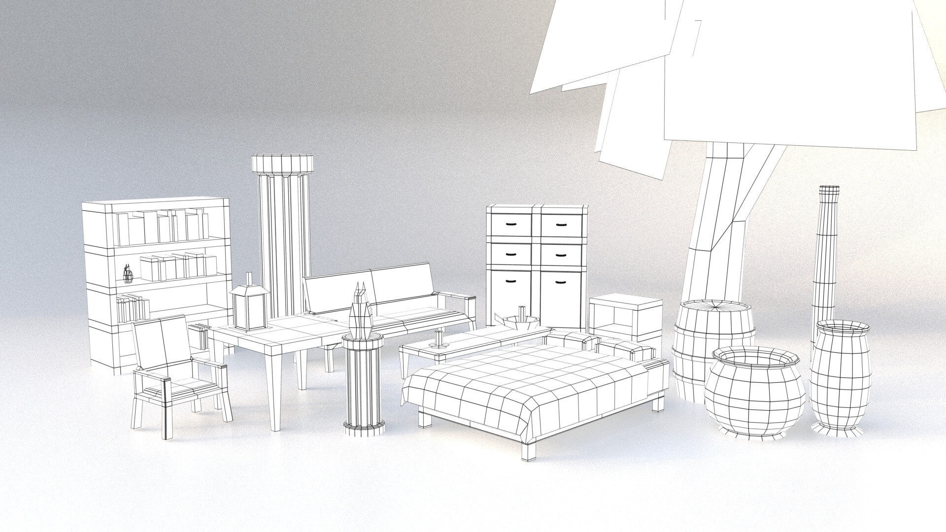 Jason Rousell - Environmental Design - Furniture and Props