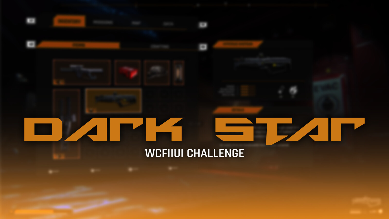 Bernard Bachrach - Dark Star - WCFIIUI Challenge
