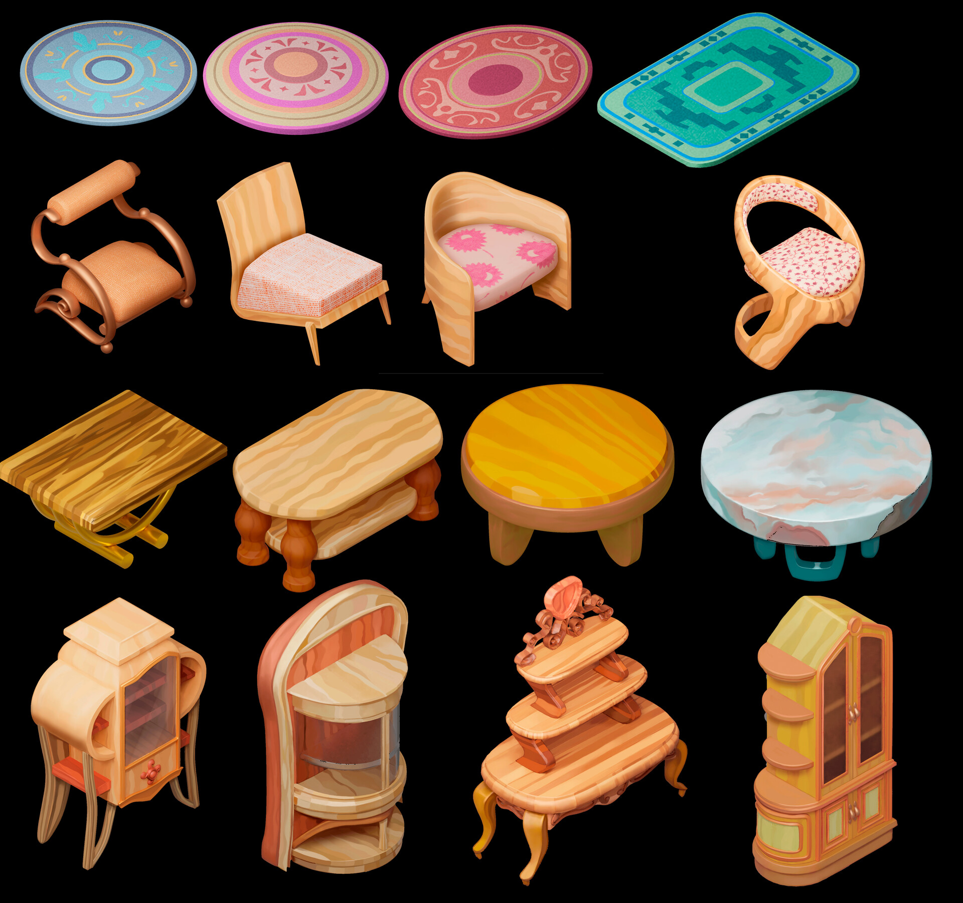 ArtStation - furniture