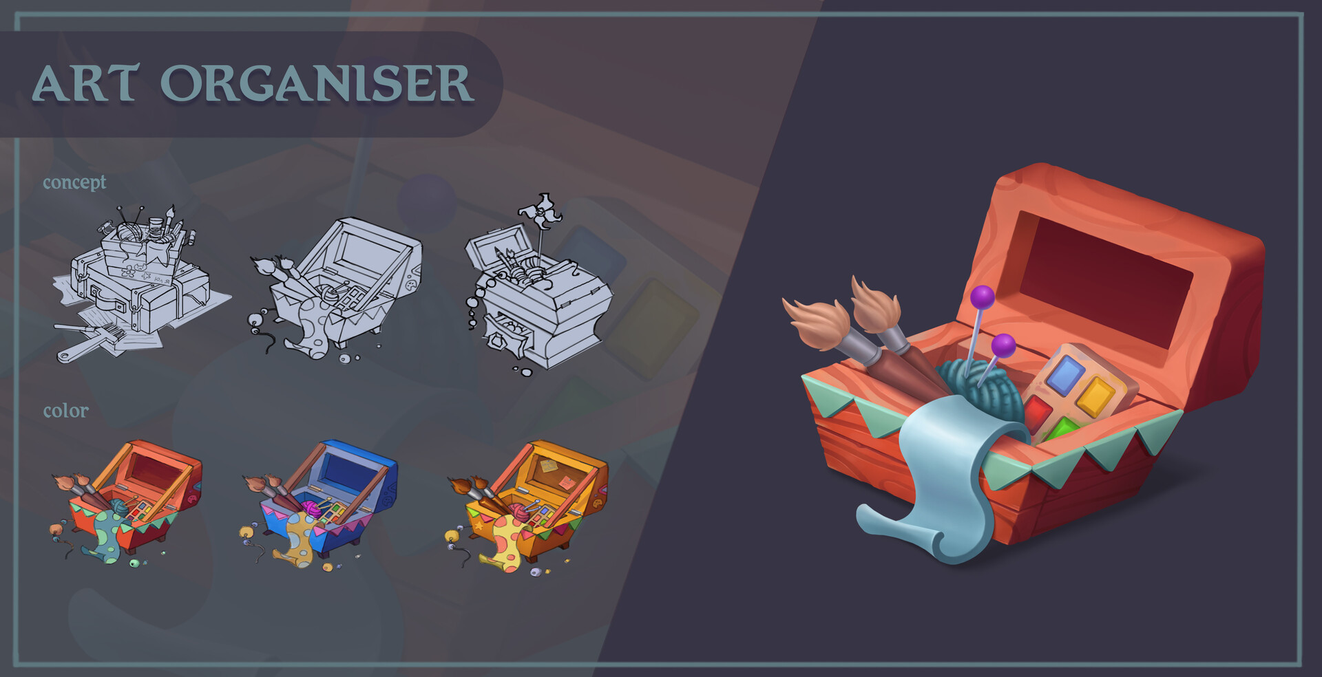 ArtStation - Drawing box