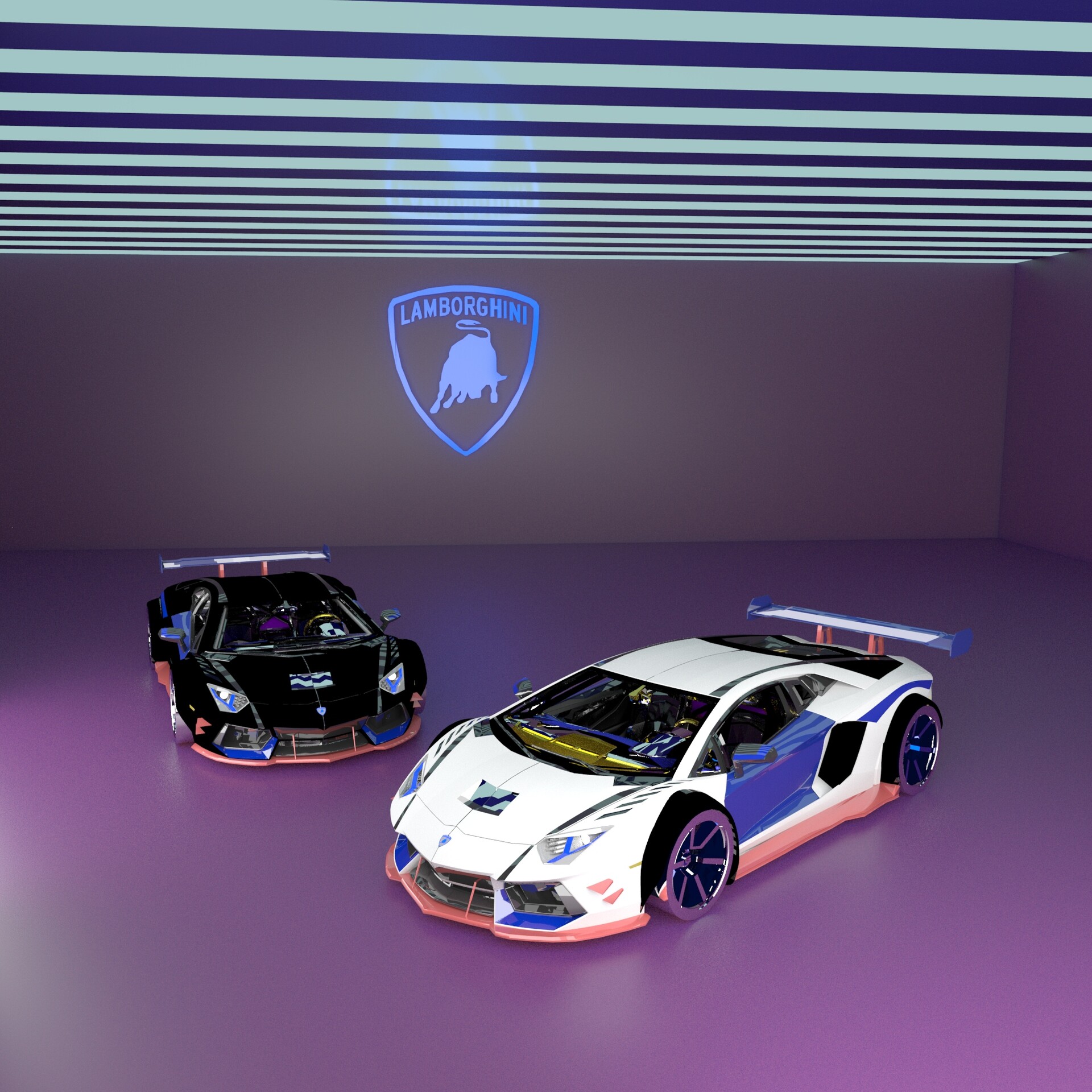 ArtStation - Lamborghini ad🚗