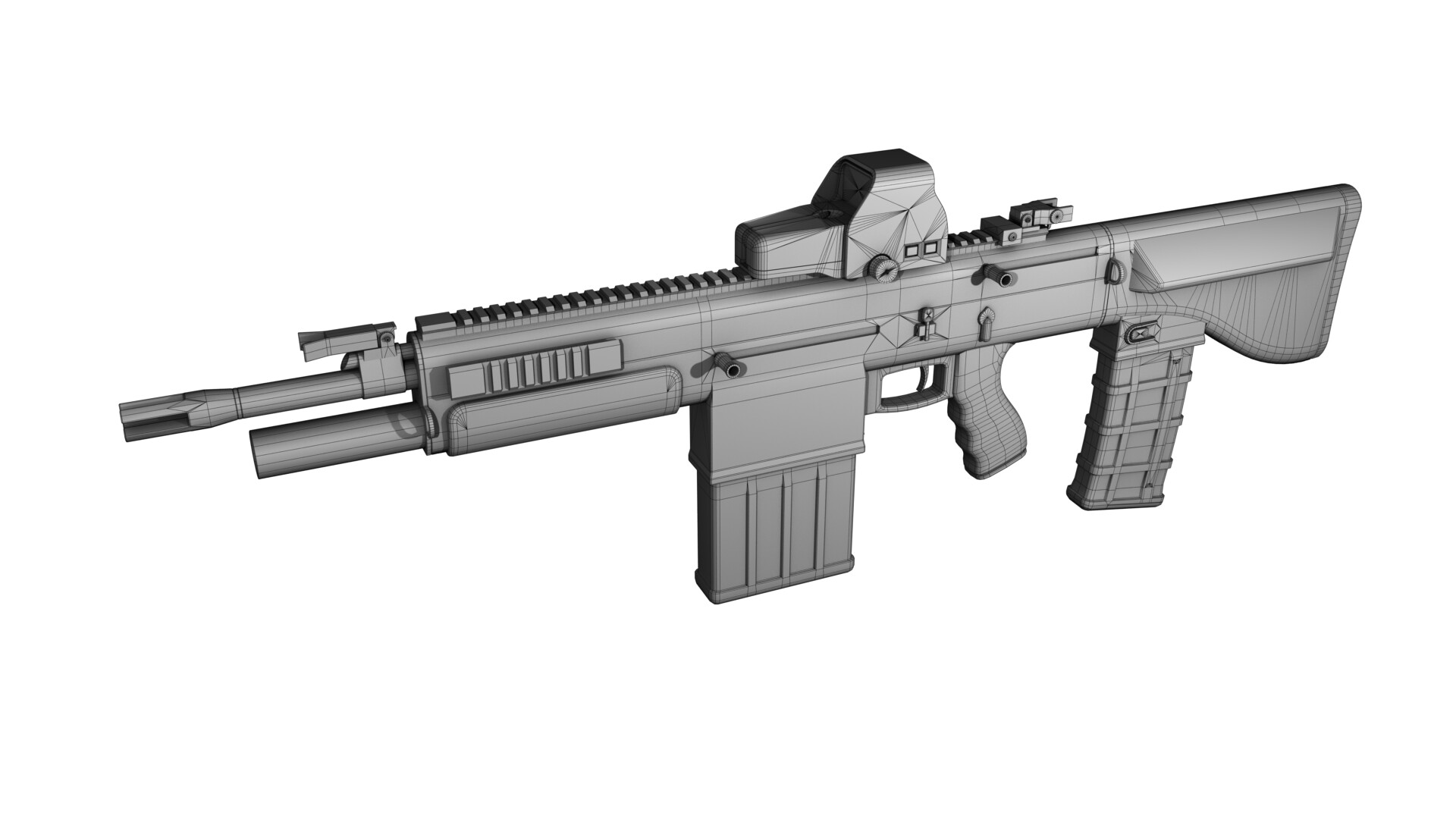 Cameron H Peck - Concept Rifle