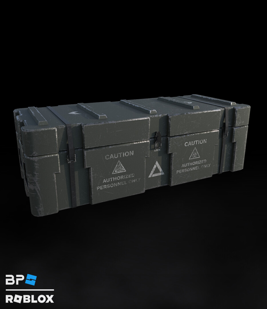 ArtStation - Military Crate