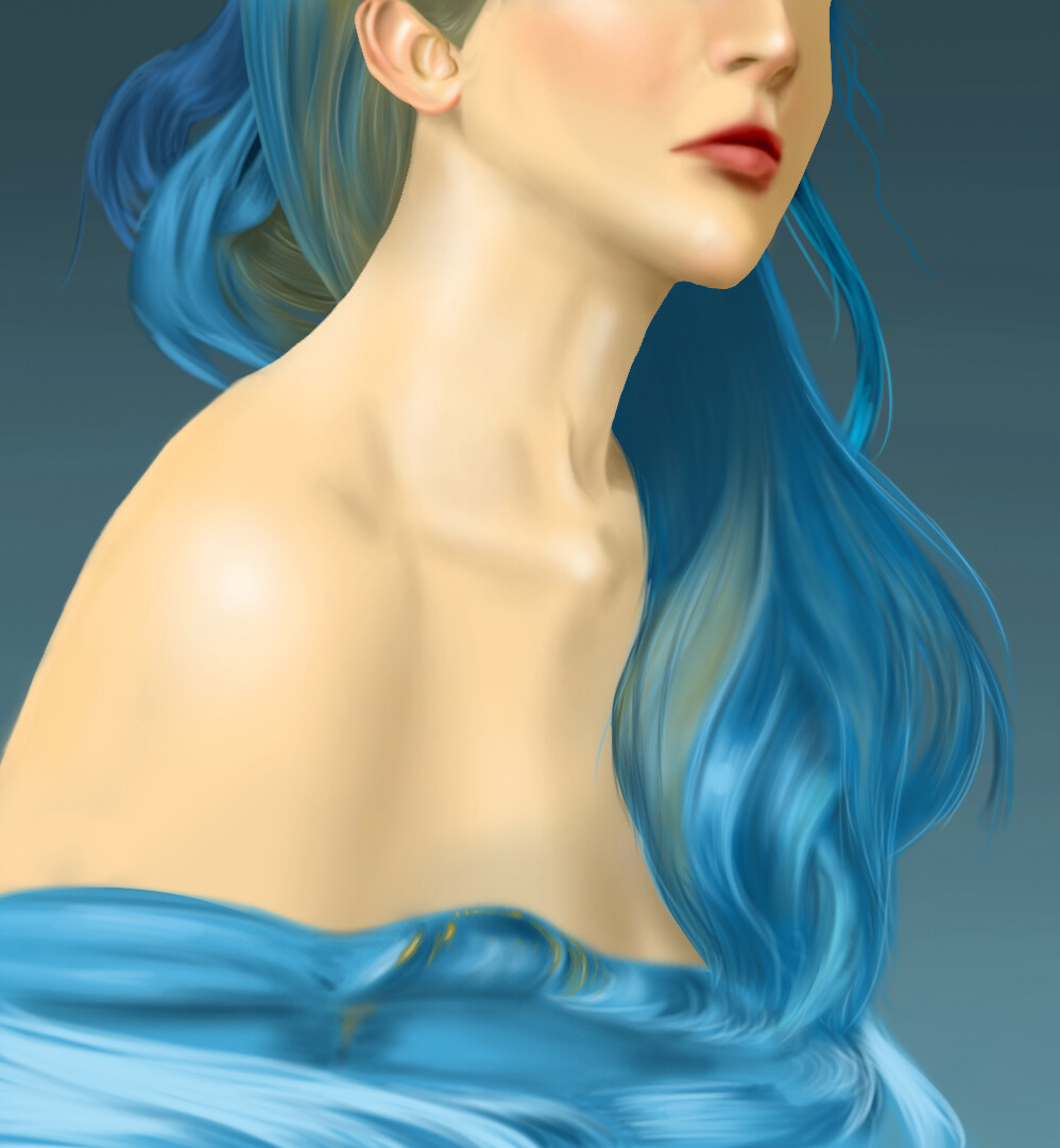 ArtStation - Queen of Souls - Digital Paint