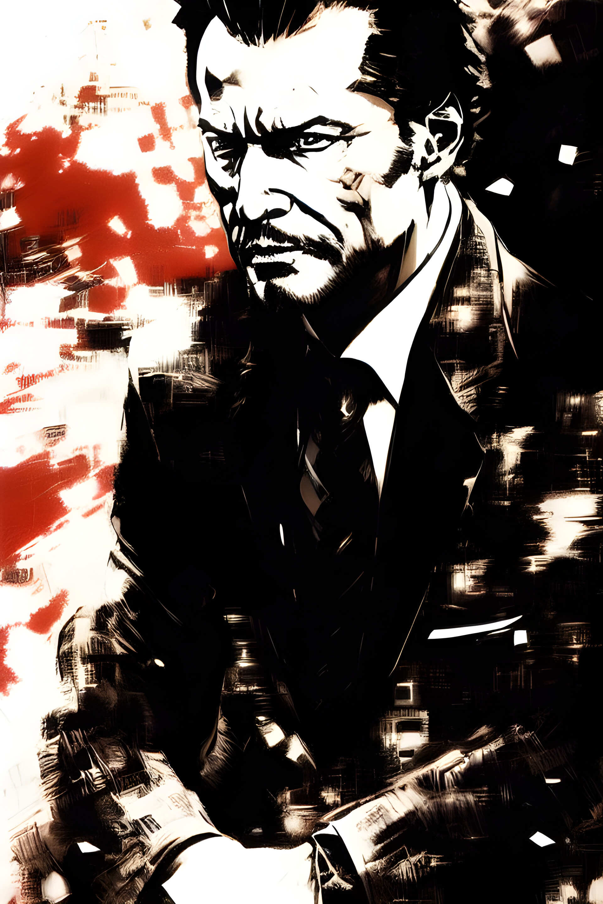 ArtStation - A man (Half Body)