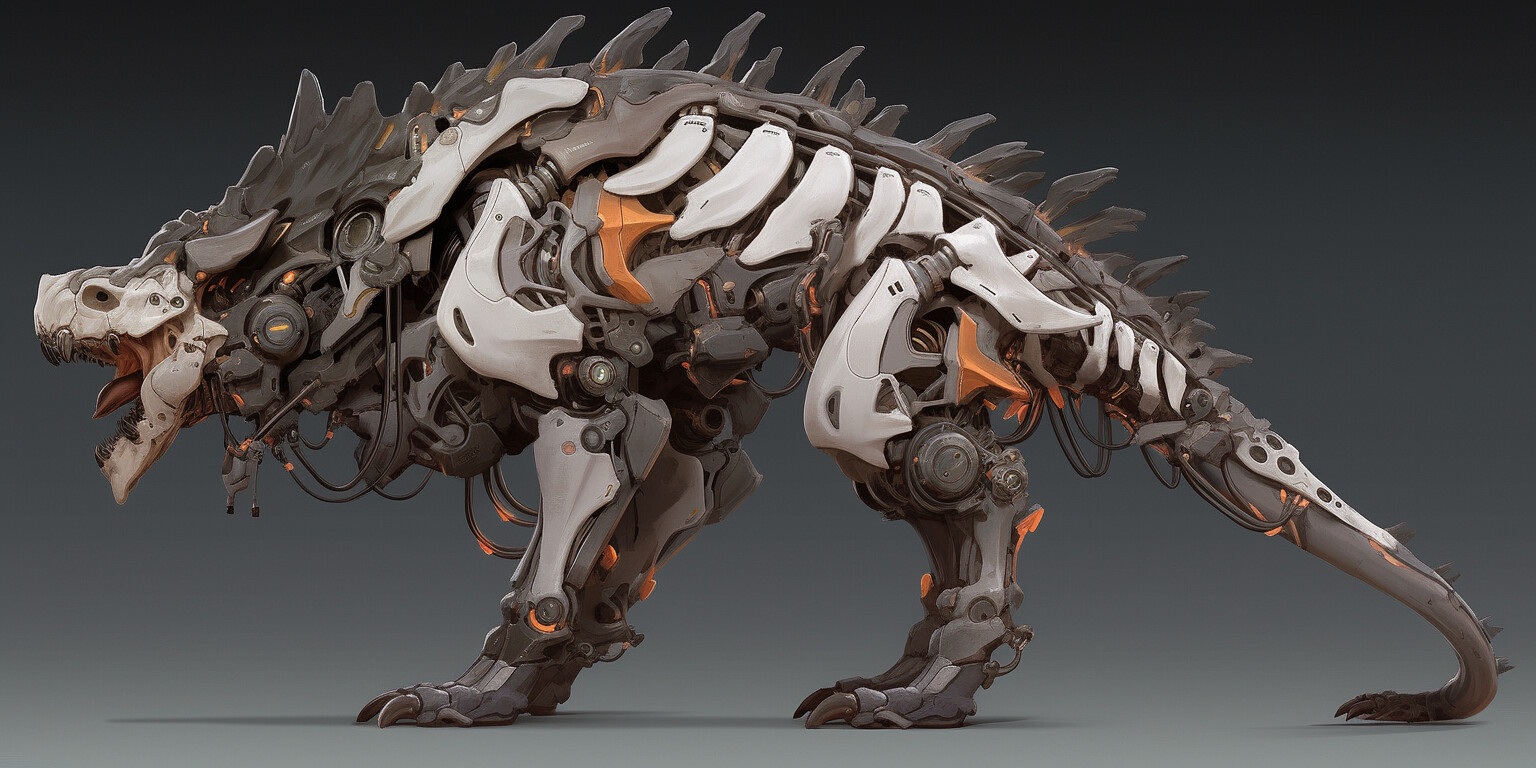 Eric Bellefeuille - Horizon Zero Dawn - Creature Compendium - Fan Art