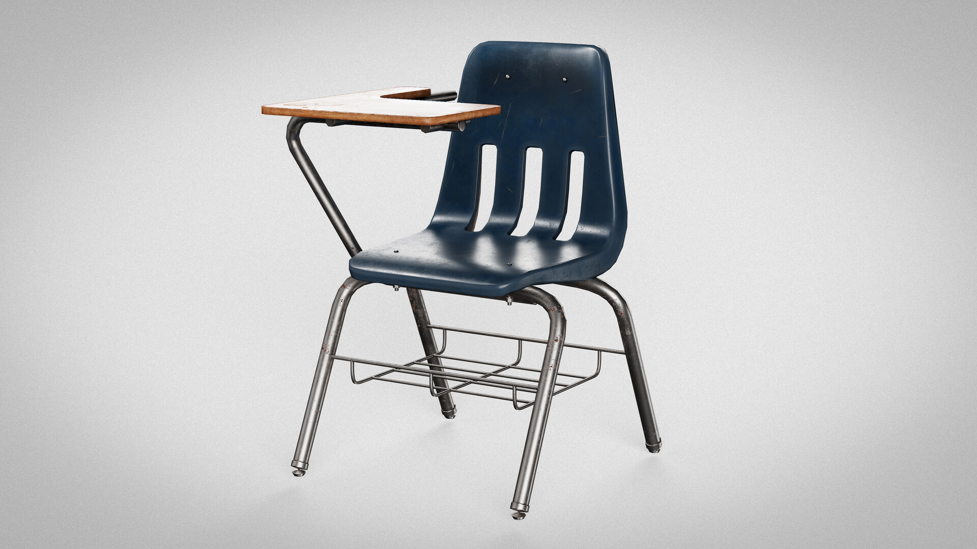 ArtStation - Study Chair and Table