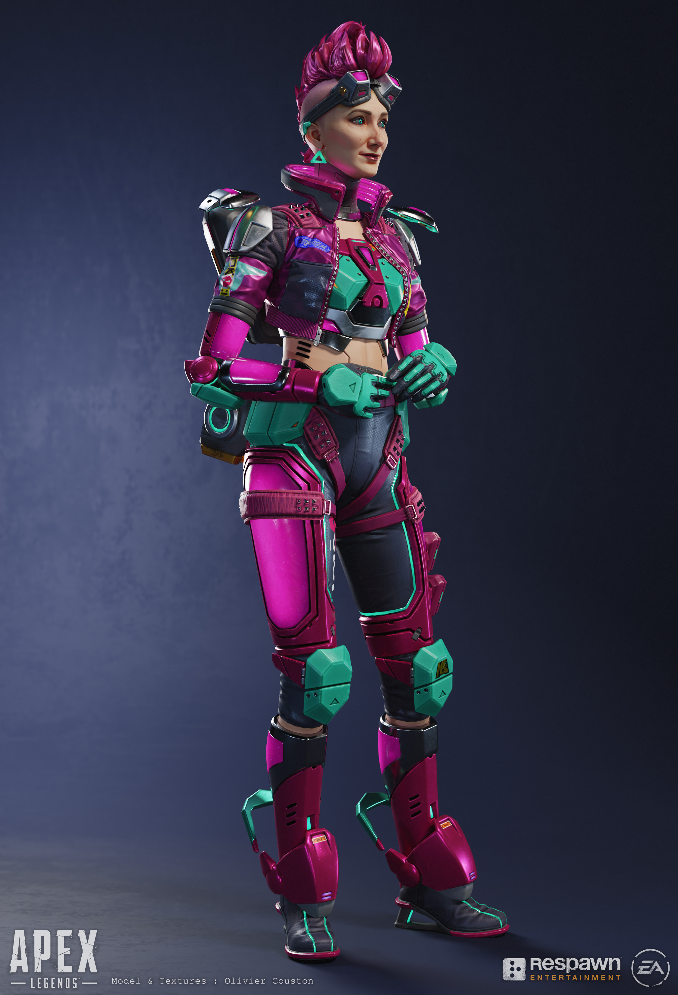 Olivier Couston - 3D Character Artist - Apex Legends - Neon Stardust ...