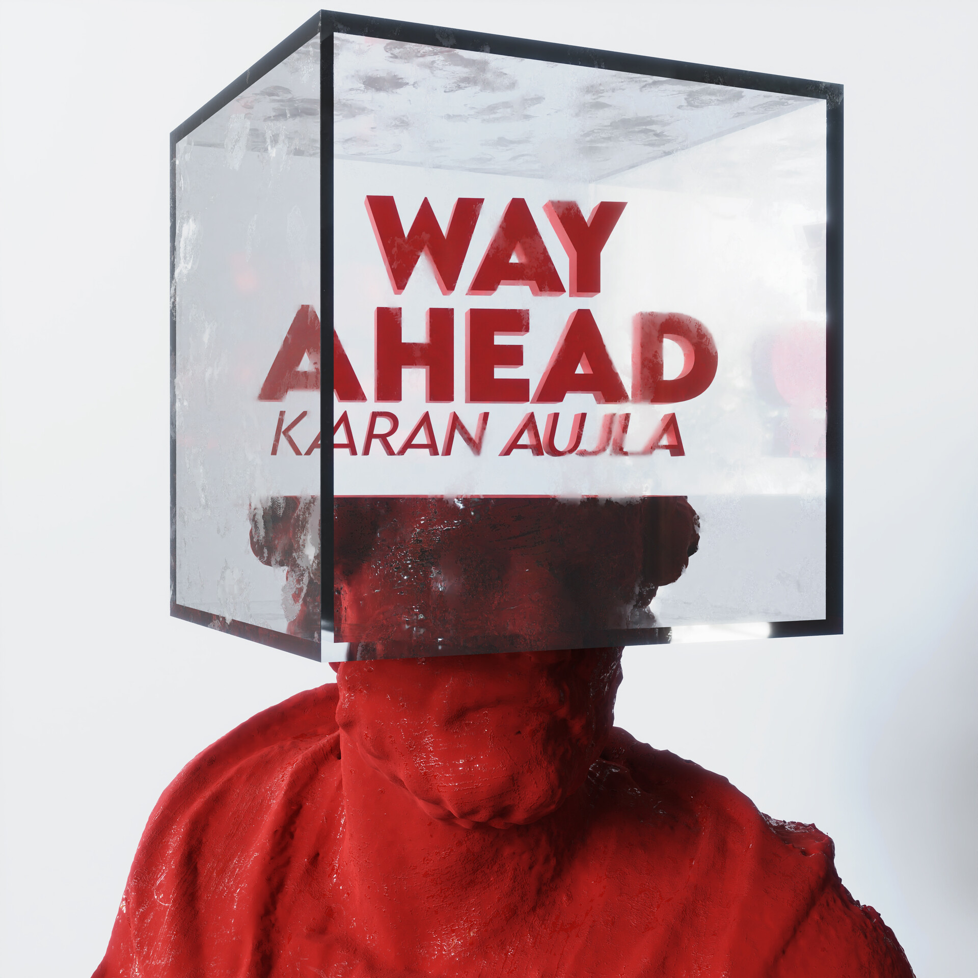 ArtStation - Way Ahead - Karan Aujla | 3D Album Cover Art