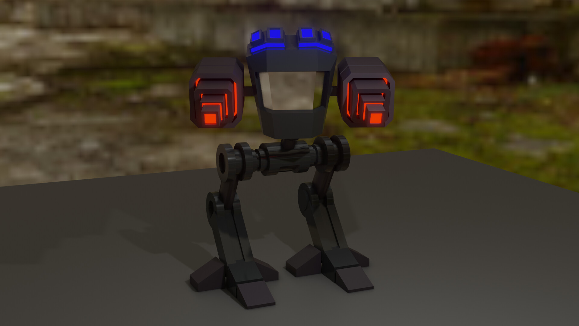 ArtStation - Robot in a blender