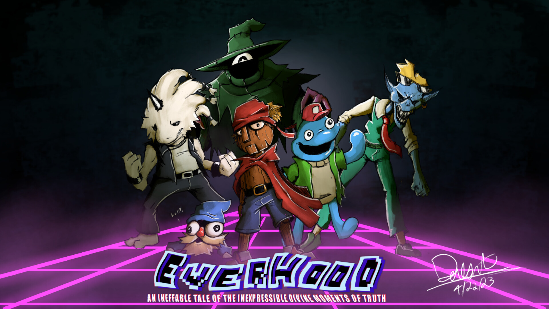 ArtStation - Everhood Fanart | Dallon Arts