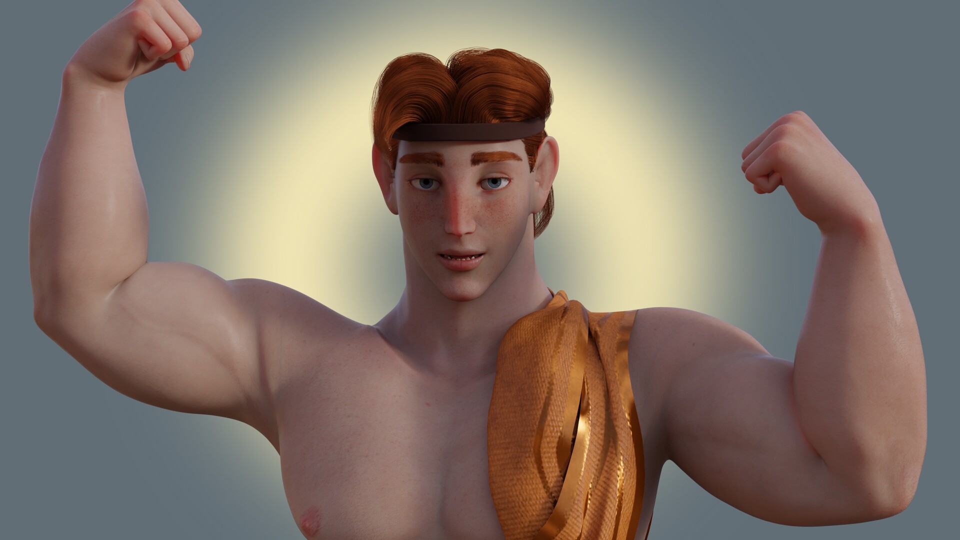 ArtStation - Who else had a crush on Herc(ules)?