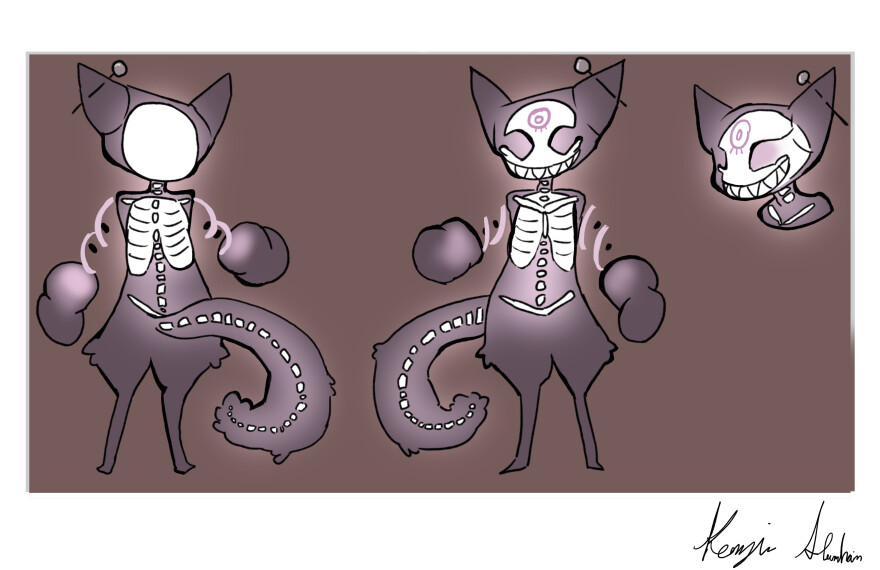 ArtStation - Cheshire Cat Turn Sheet (Redesign)