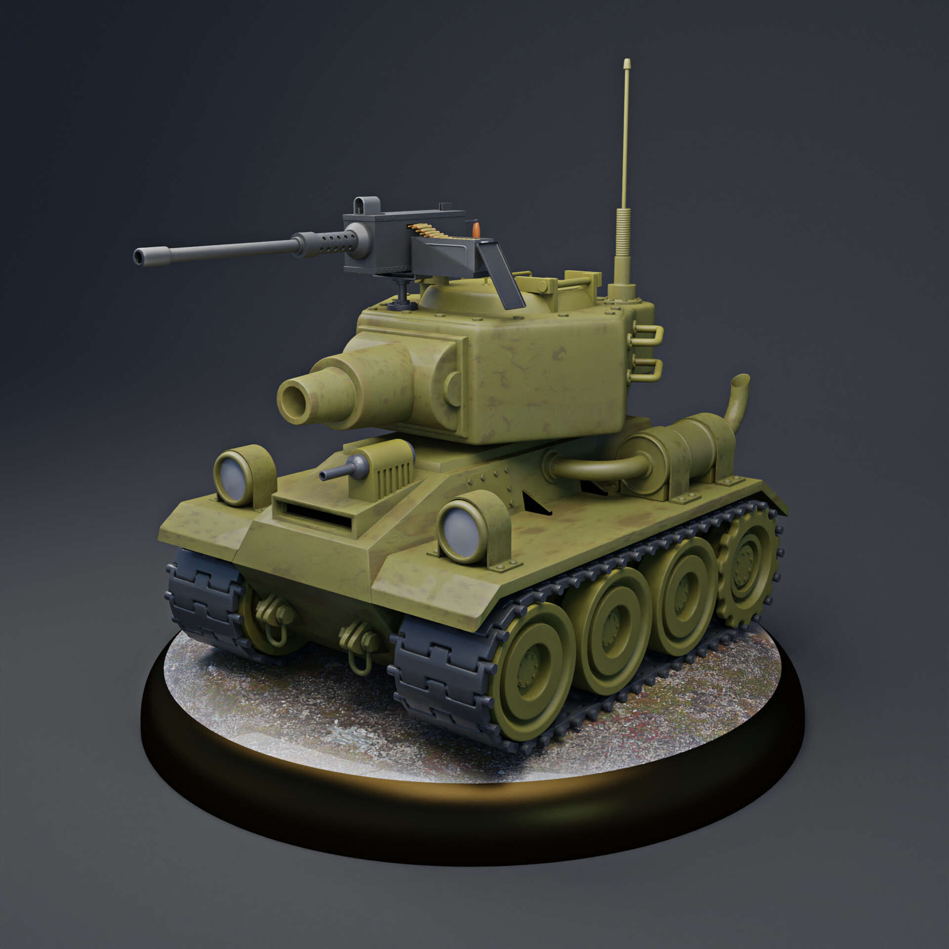 ArtStation - Toy Tank