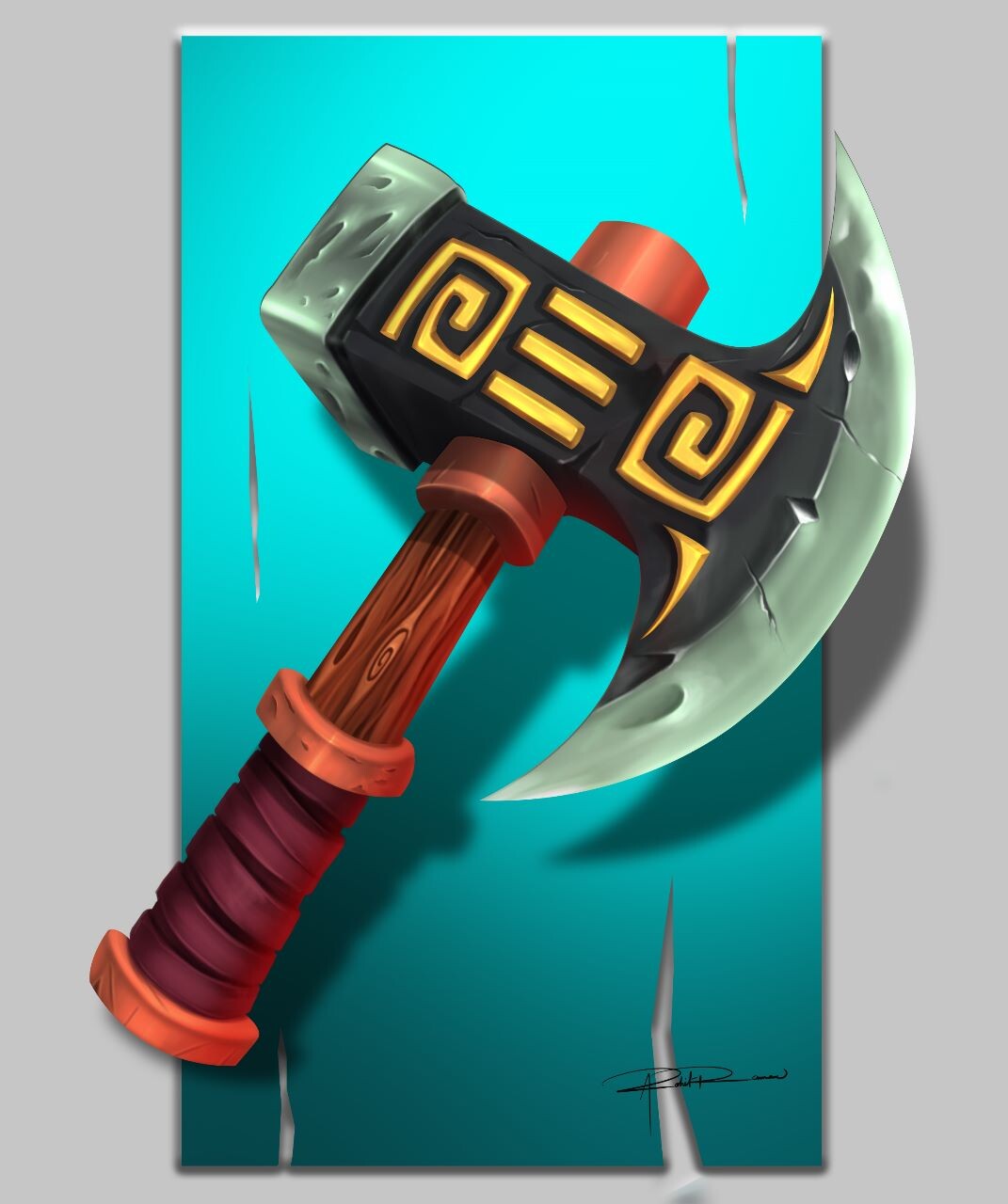 ArtStation - weapon study