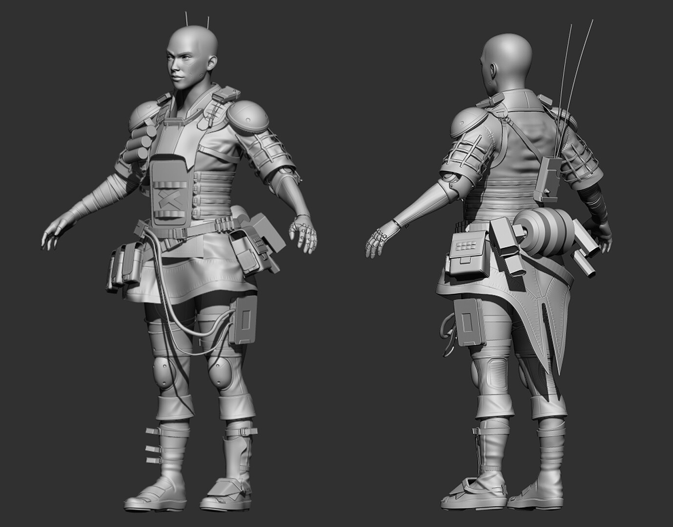 Lazaro Acosta (LAZY3D) - Apex Legends Character Design [Concept Art]