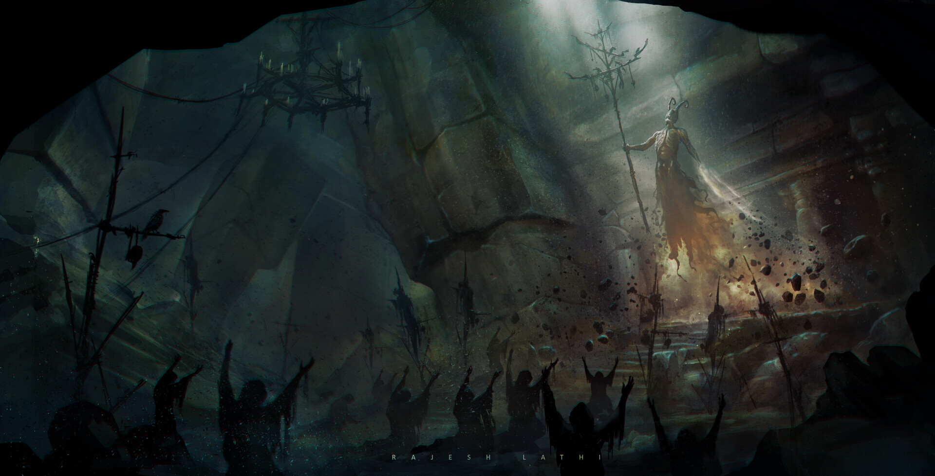 ArtStation - The Devil worship