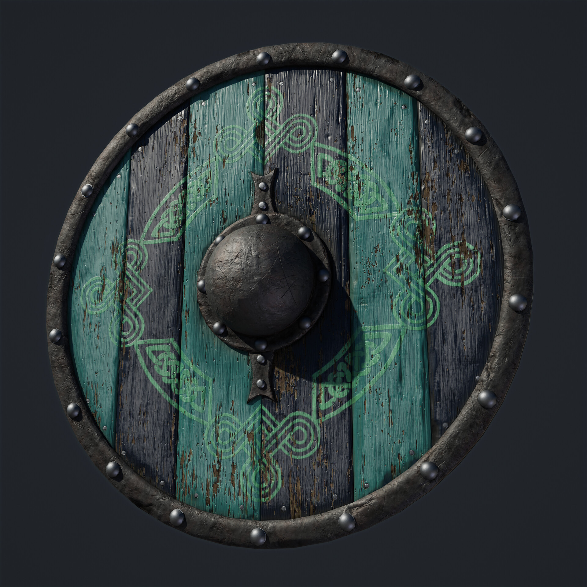 ArtStation - Viking shield