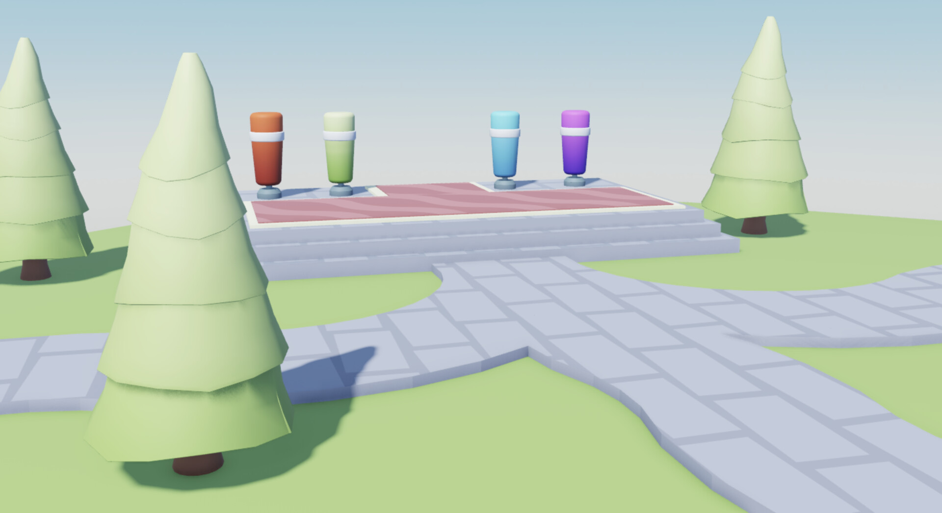 ArtStation - +1 every second map lobby layout