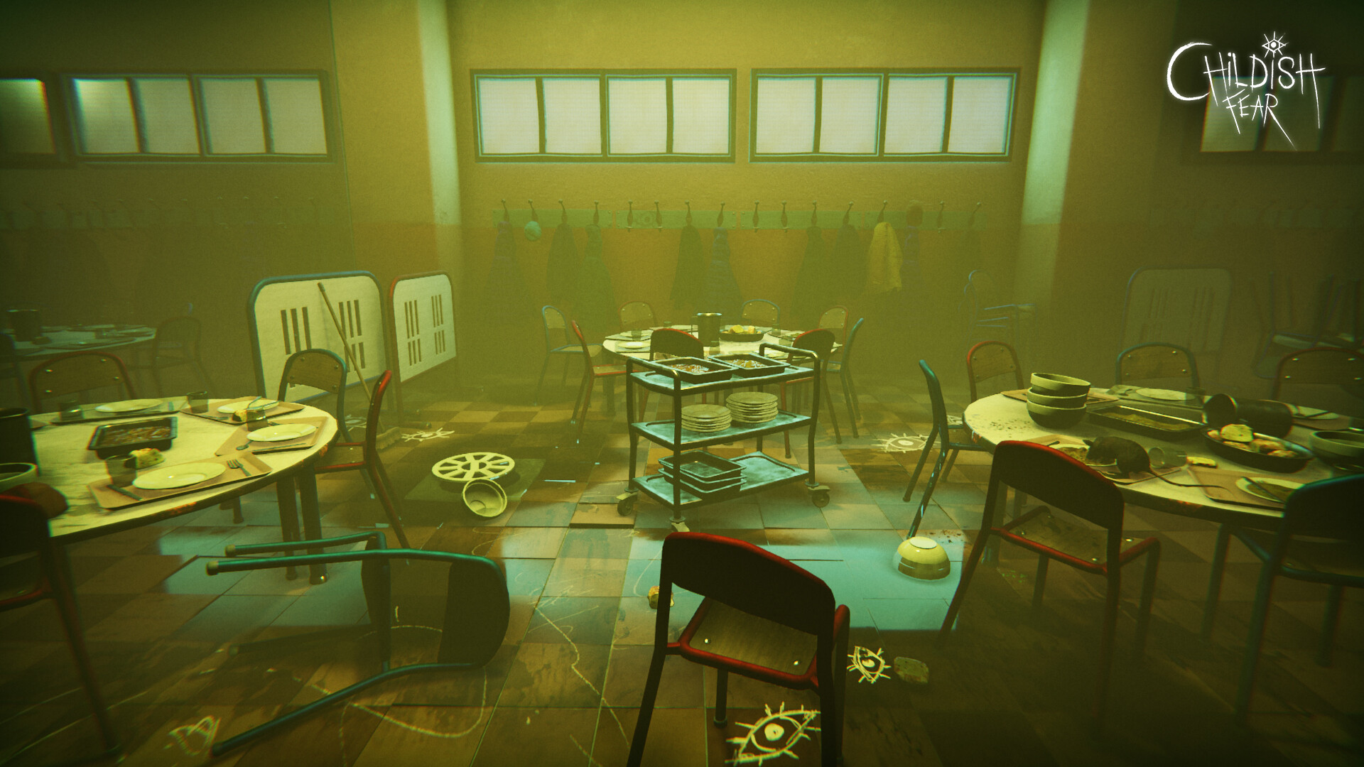 ArtStation - Childish Fear - the lunch room