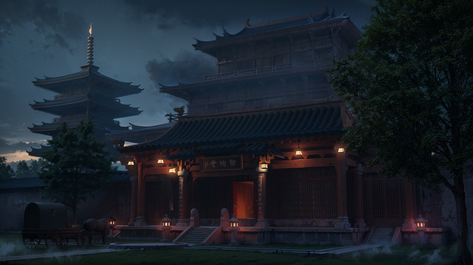 ArtStation - 聚德堂 jude hall