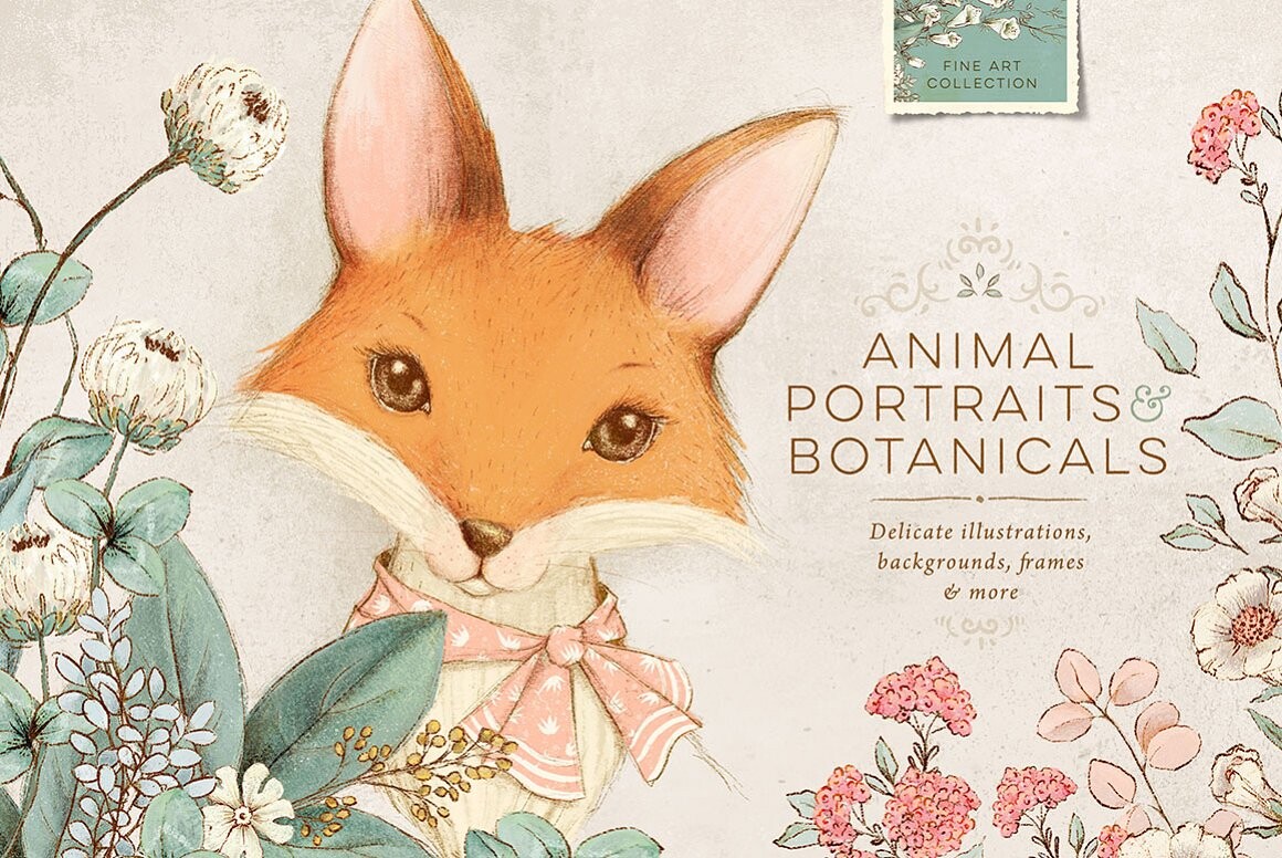 ArtStation - Animal Portraits & flowers