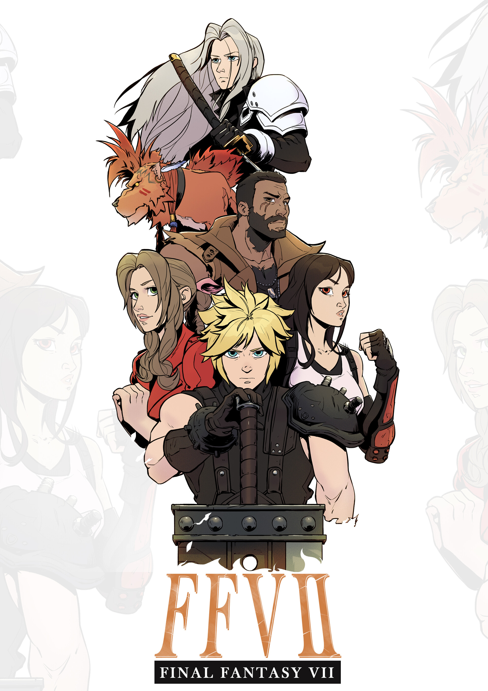 ArtStation - Final Fantasy 7 FanArt