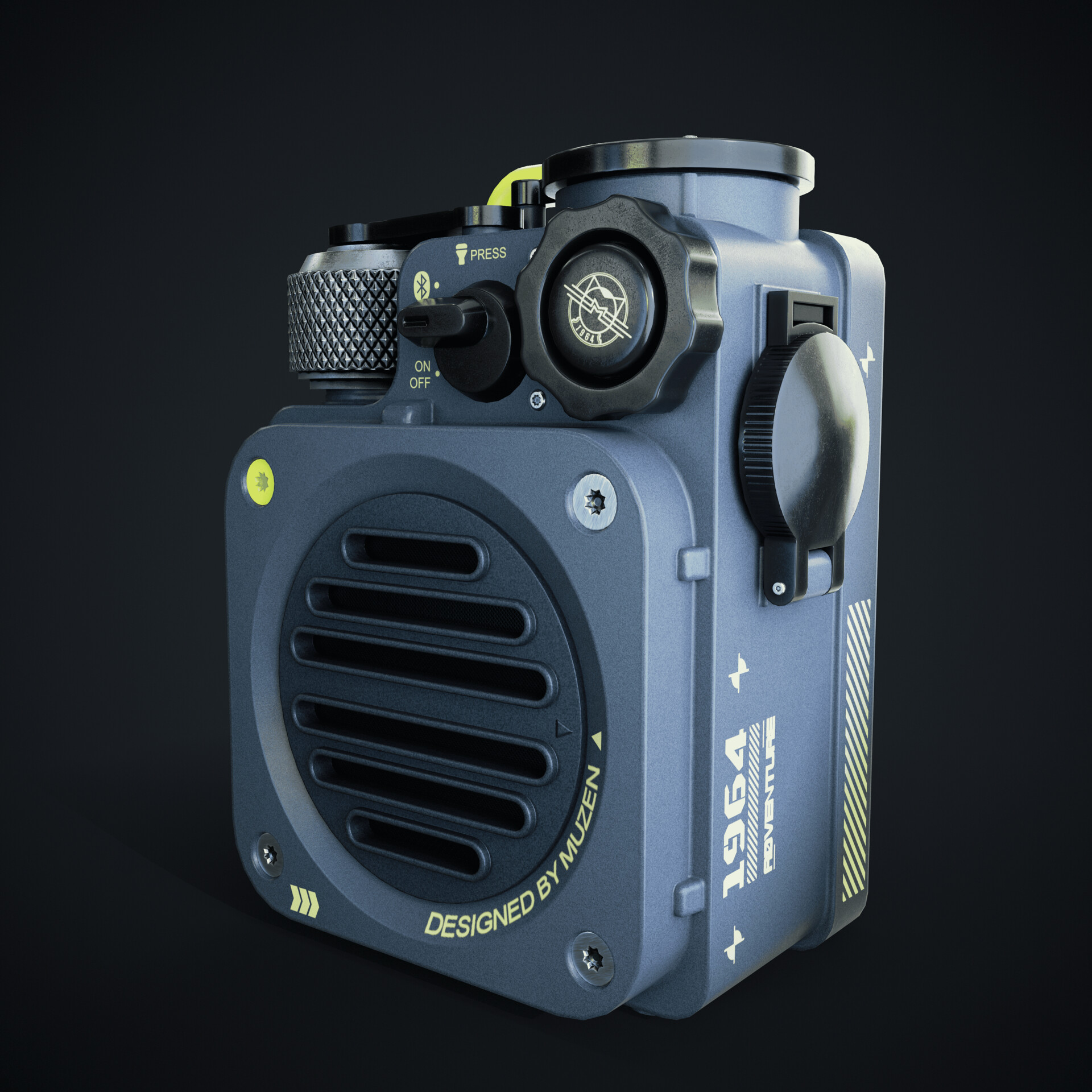 Harsh Sharma - Muzen Speaker Game Ready Asset