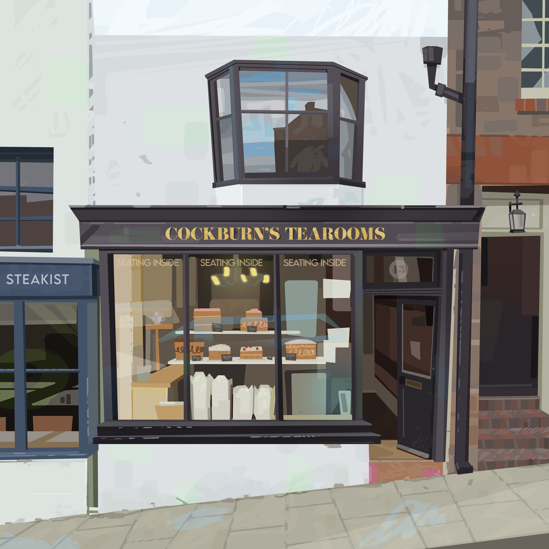 ArtStation - Tea Room