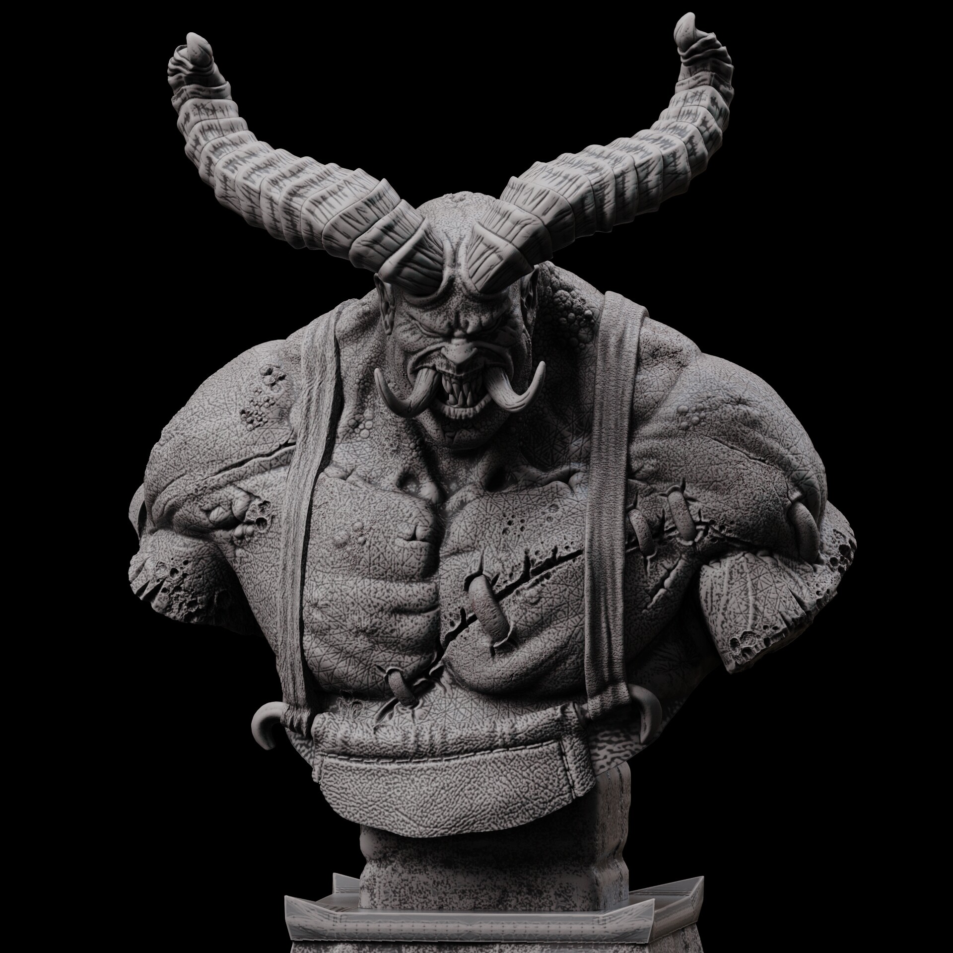 ArtStation - The Butcher bust