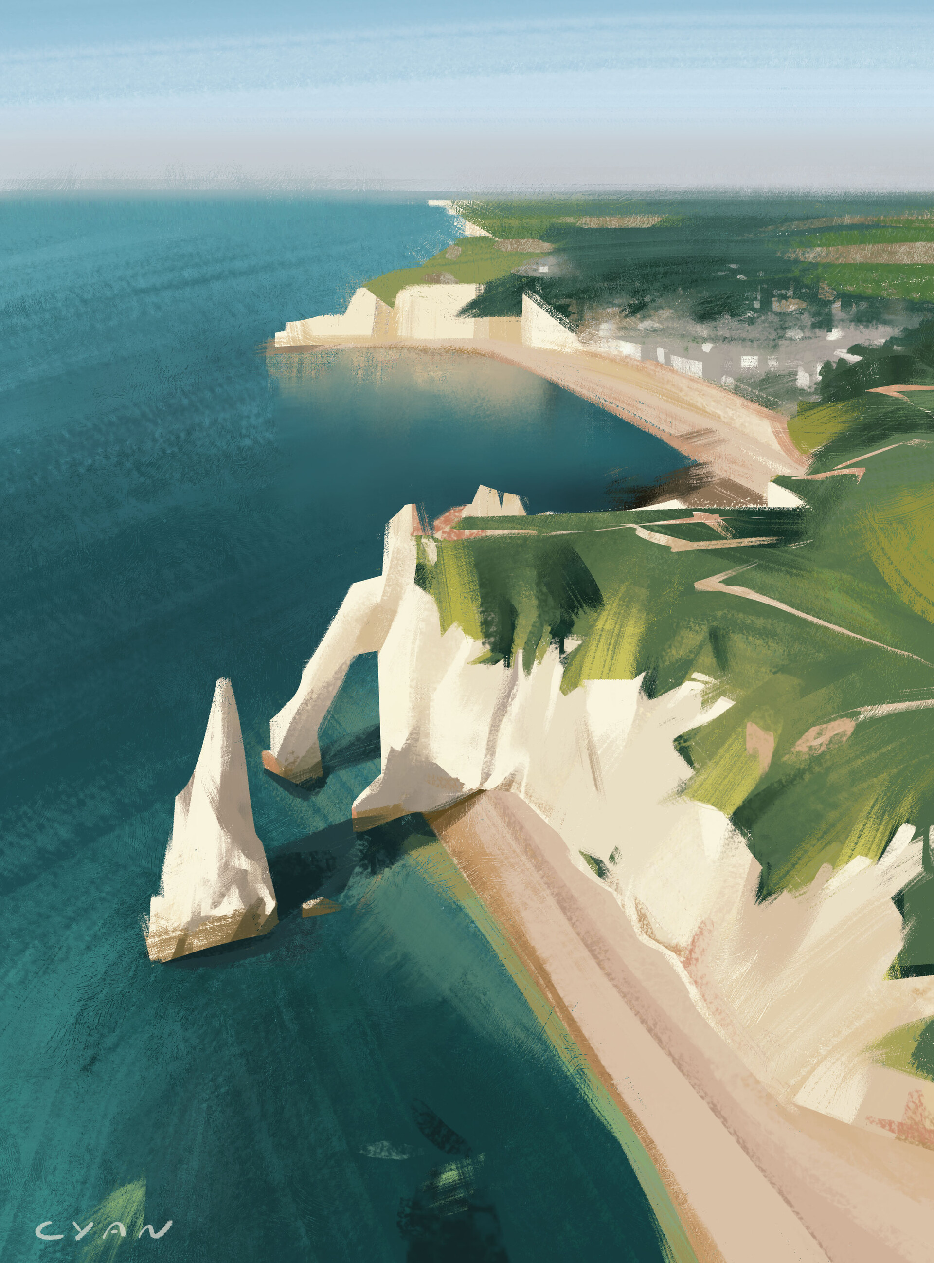 ArtStation - Scenes quick painting