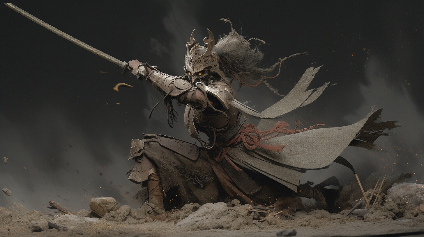 ArtStation - 3D character - Samurai