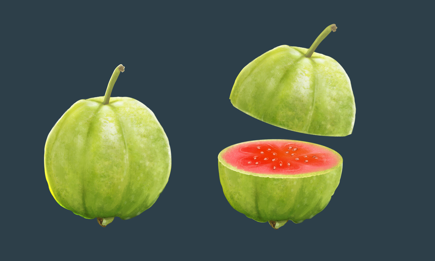 ArtStation - Guava Game Art Asset