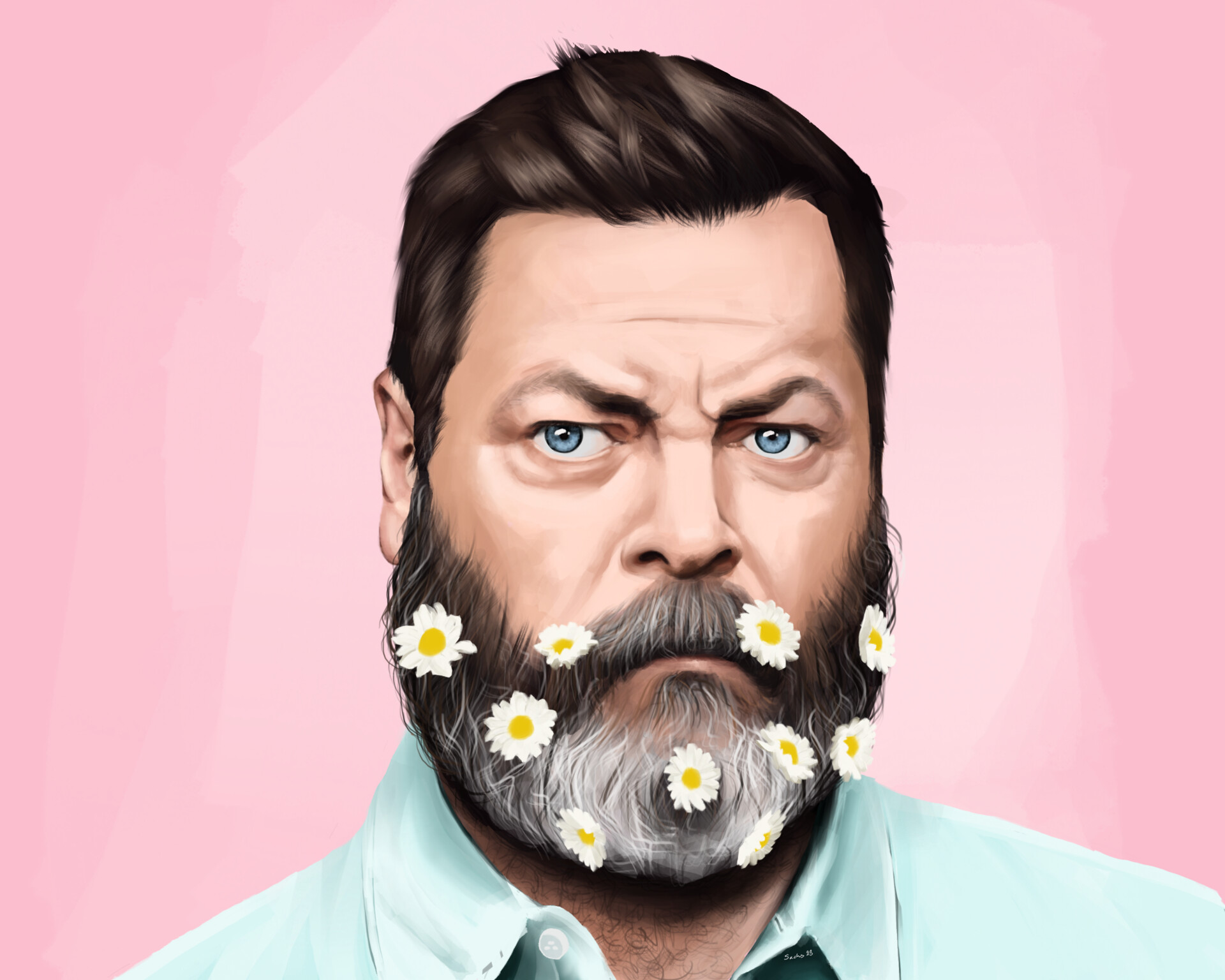 ArtStation - Nick Offerman