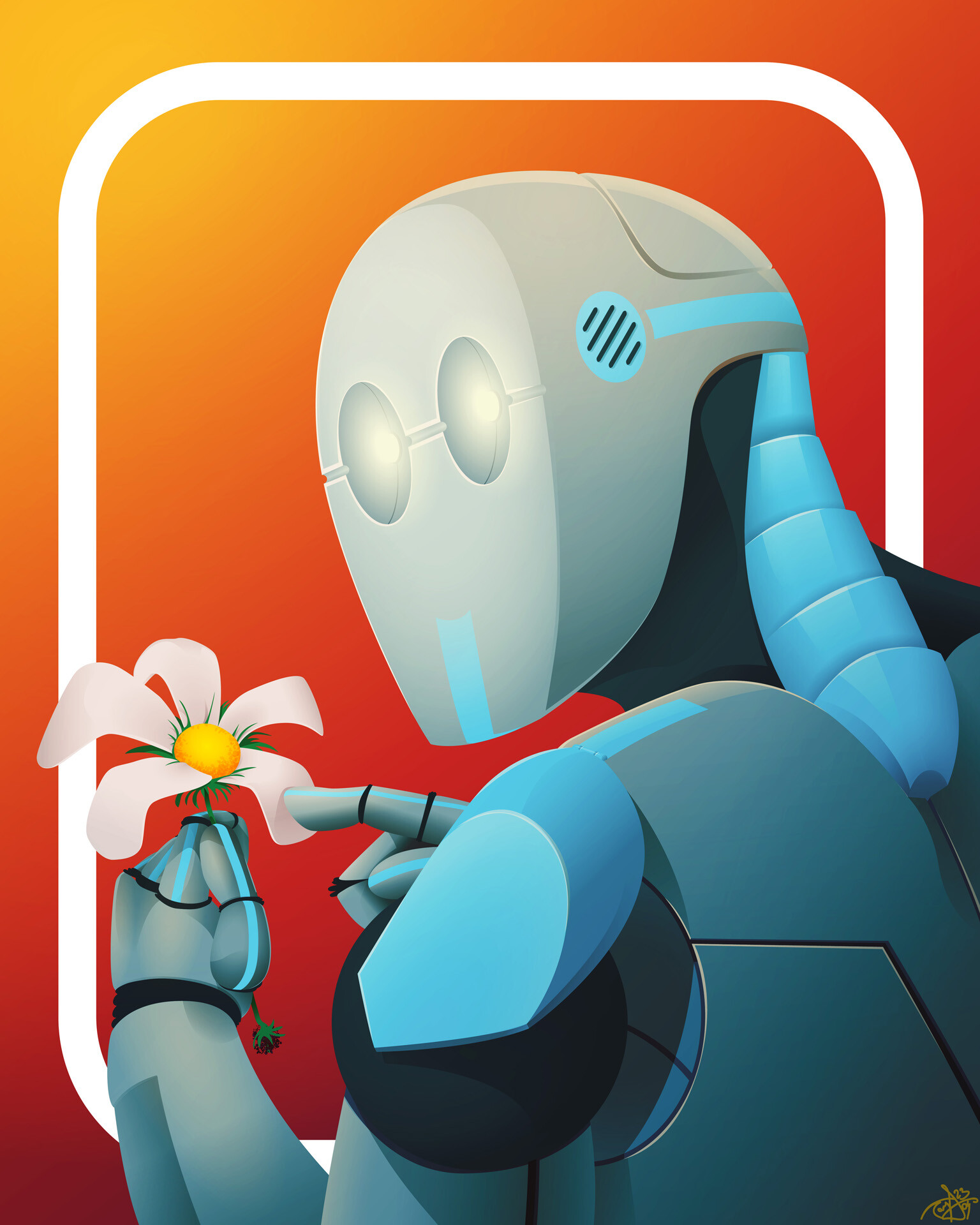 ArtStation - Digital Daisy