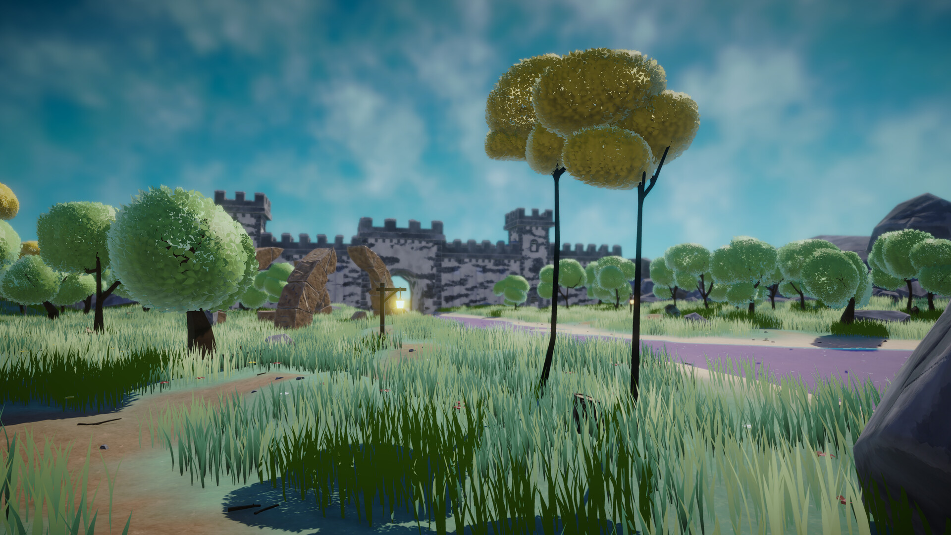 ArtStation - Stylized Game level