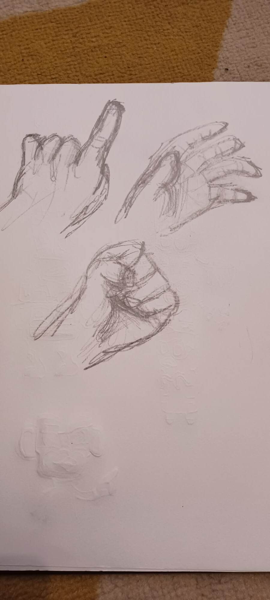 Ross Everson - Sketchbook - Hands