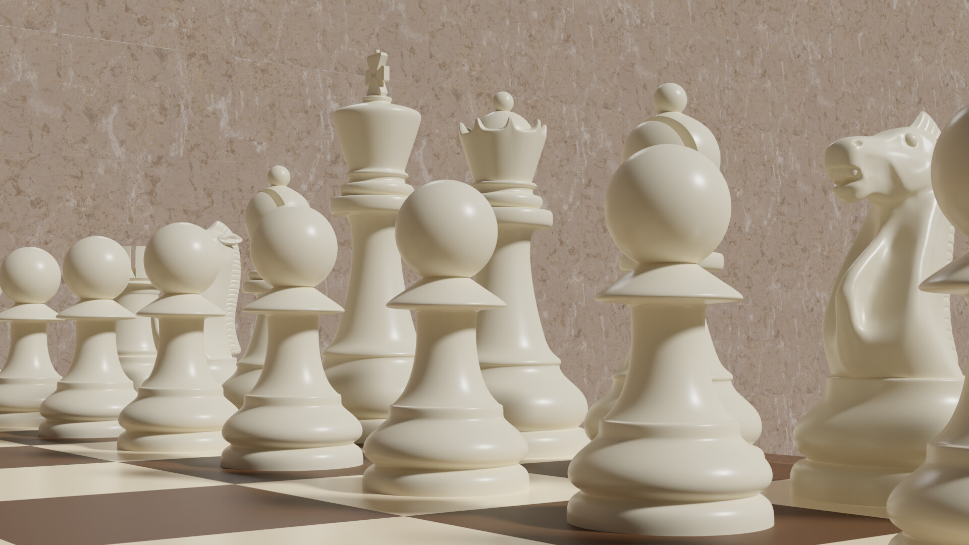 ArtStation - Chess Set