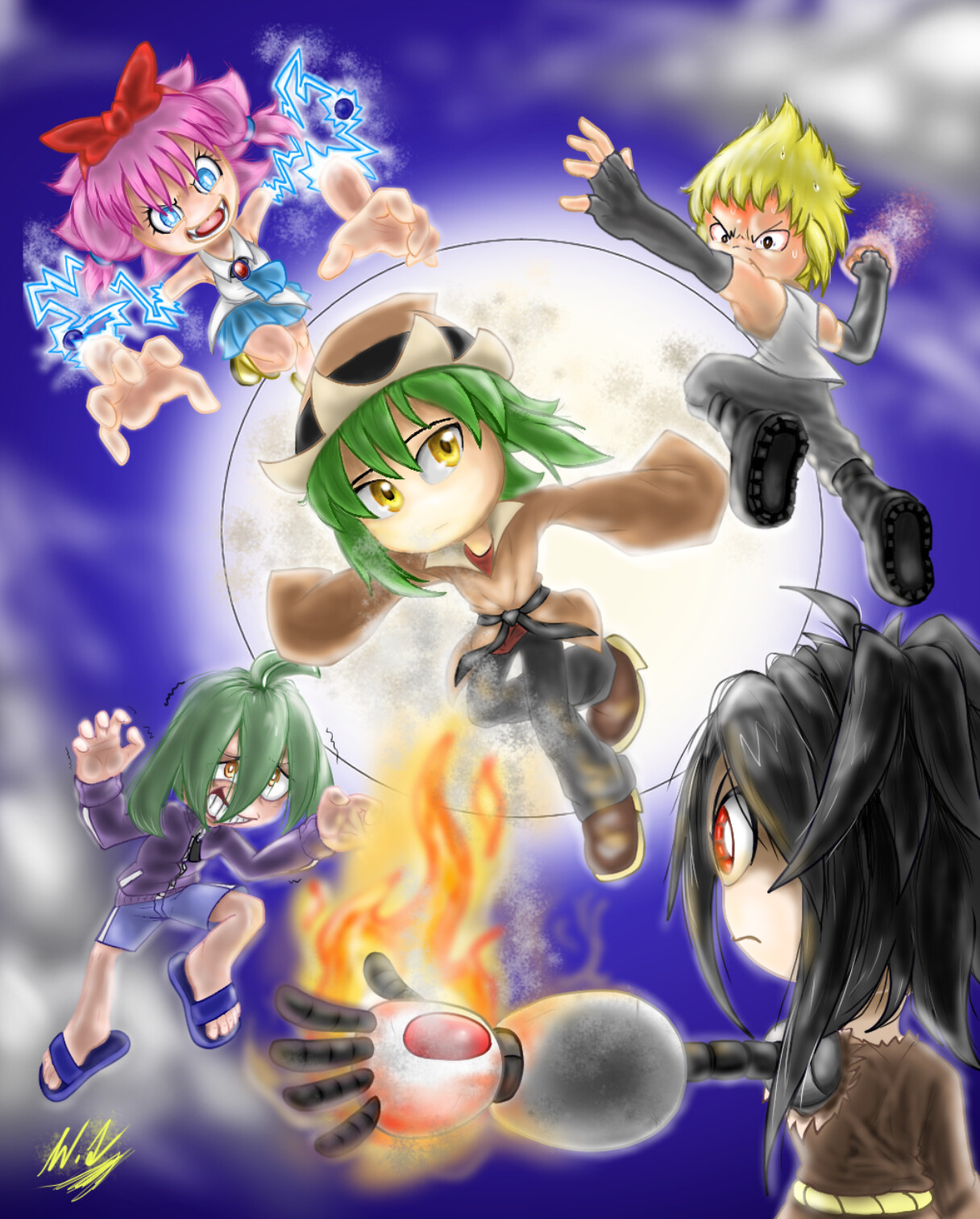 ArtStation - Scarth vs all enemies