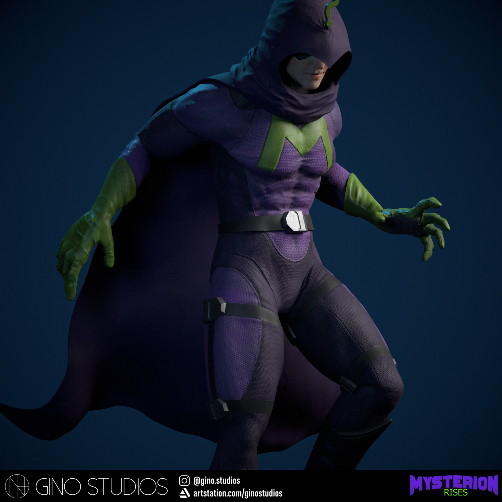 Andrej Ginoski - Mysterion - South Park Fan Art