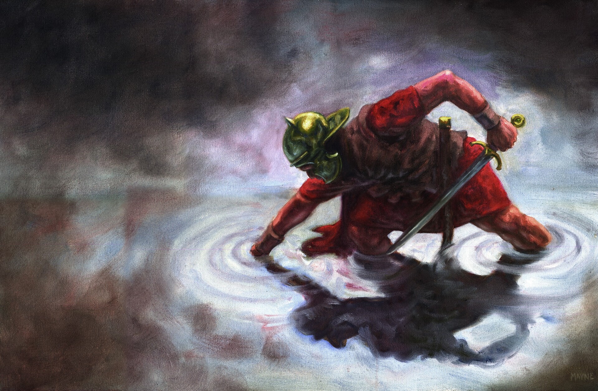 ArtStation - Roman in an Irish Swamp
