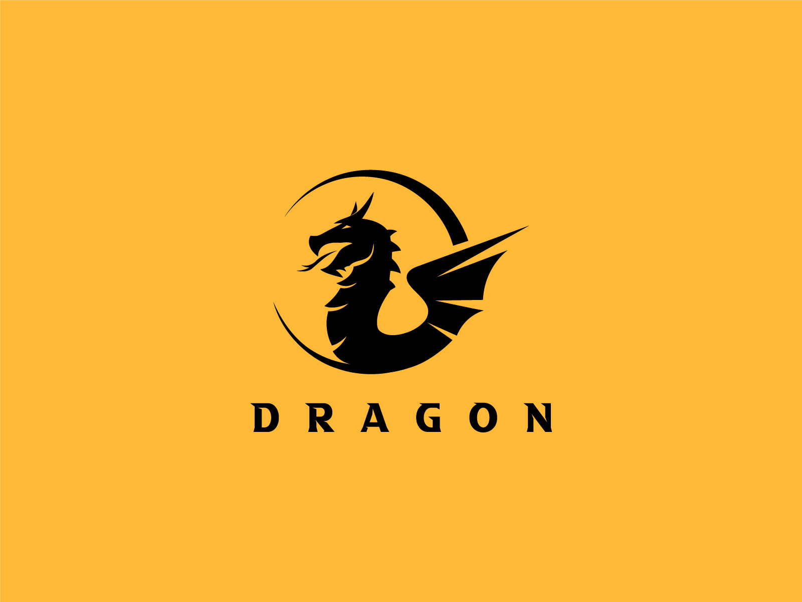 ArtStation - Dragon Logo For Sale