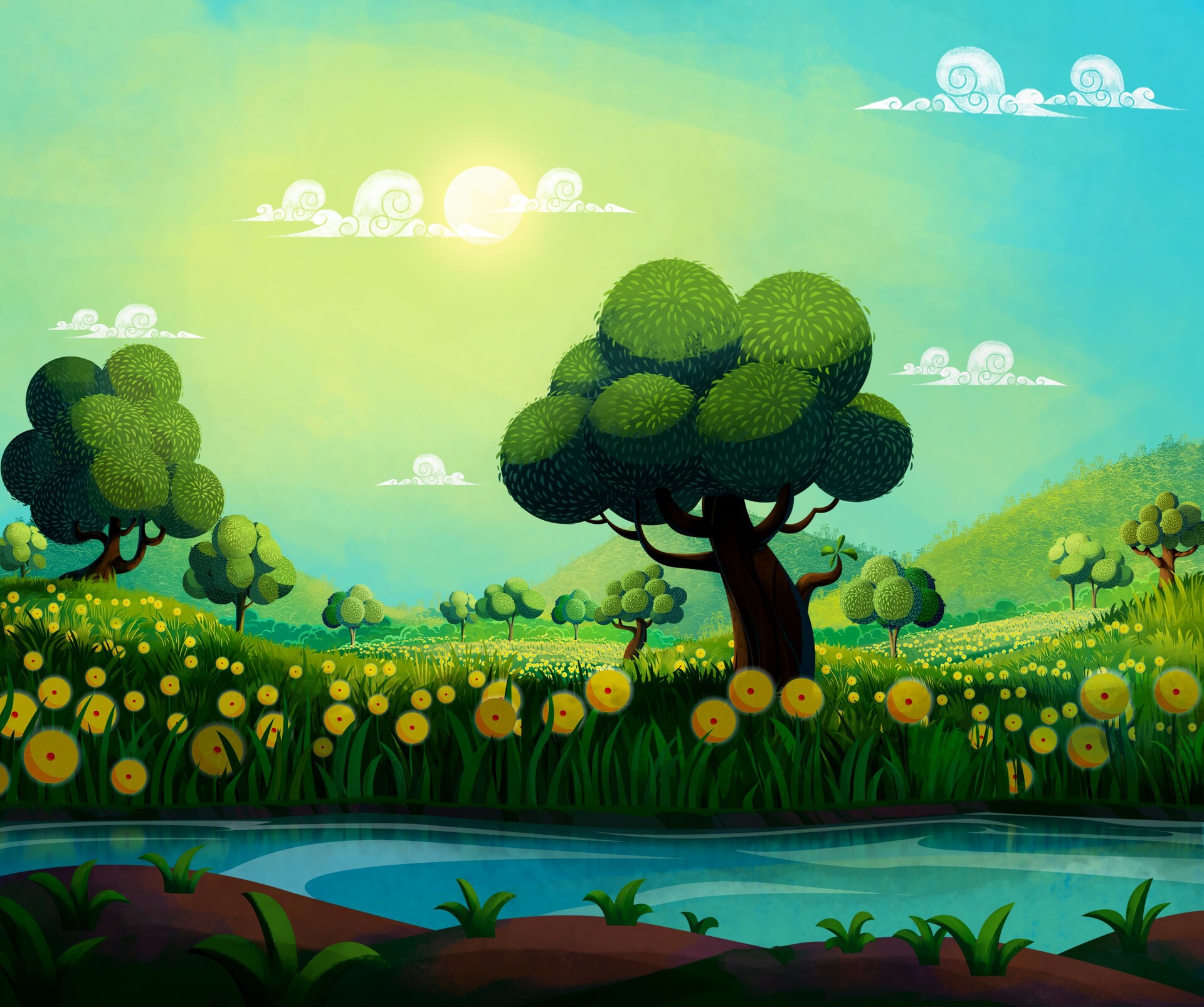 ArtStation - concept art /Background art