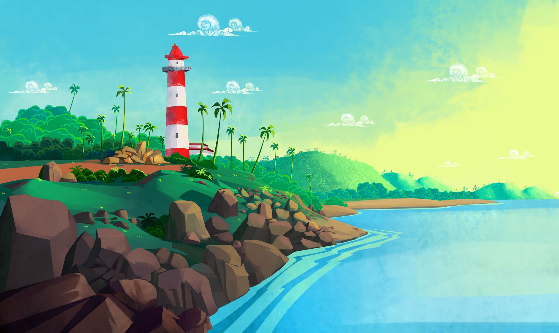 ArtStation - concept art /Background art