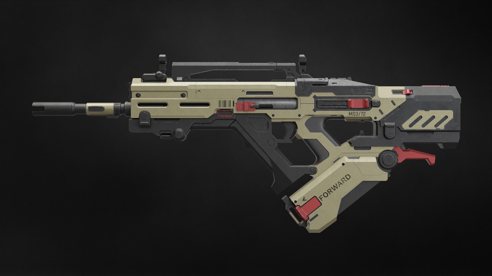 ArtStation - Sci-Fi gun