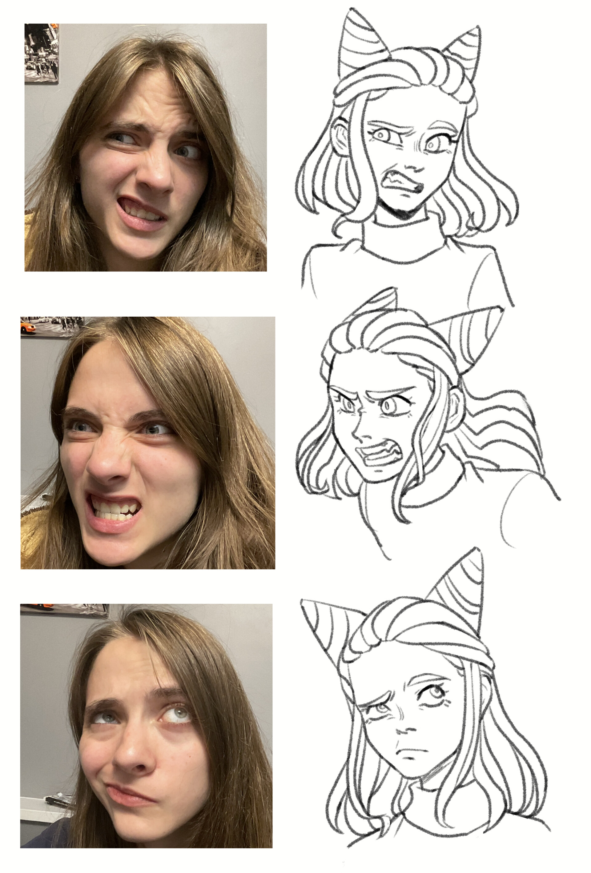 ArtStation - Facial expressions