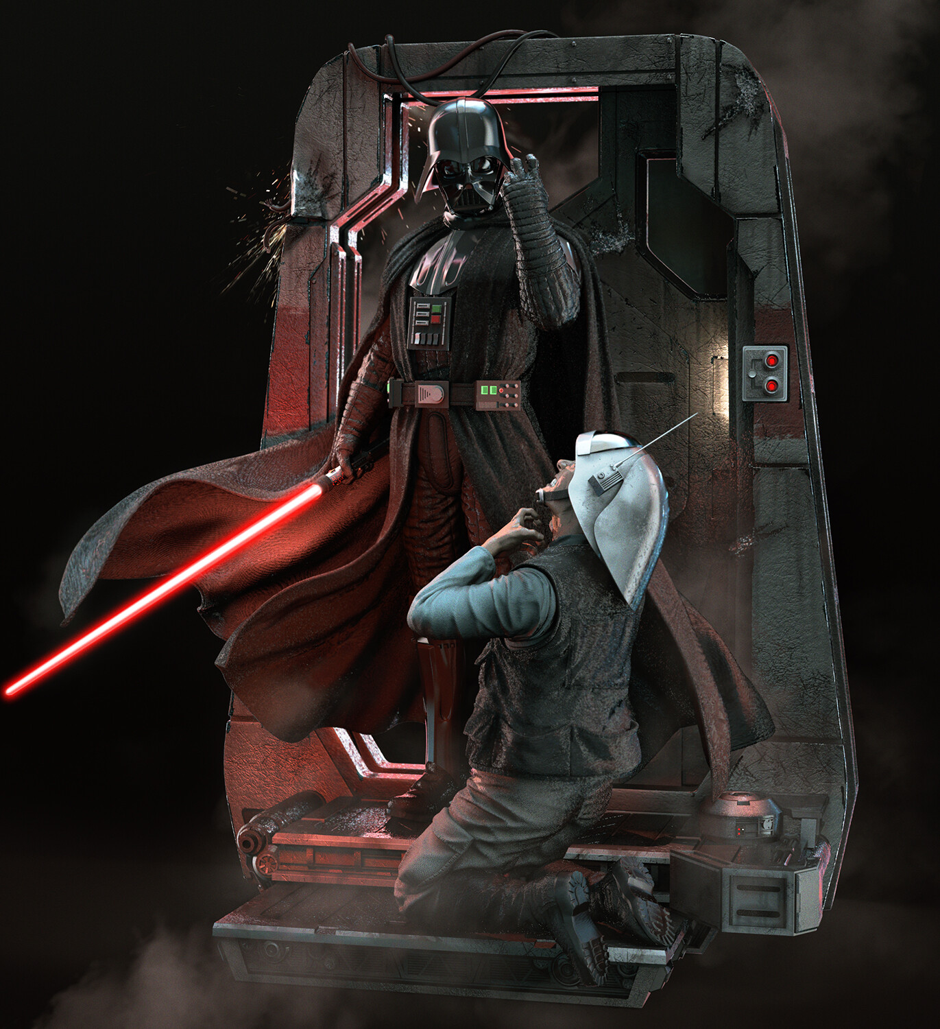 ArtStation - Darth Vader Rogue One